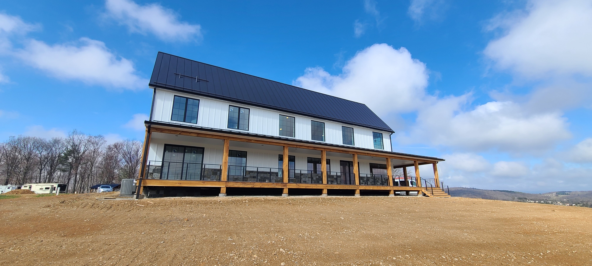 The Gaines Group Architects #HilltopHouse is in the final days of ...